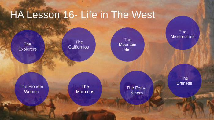 HA Lesson 16 - Life in the West by Michi Illorde on Prezi