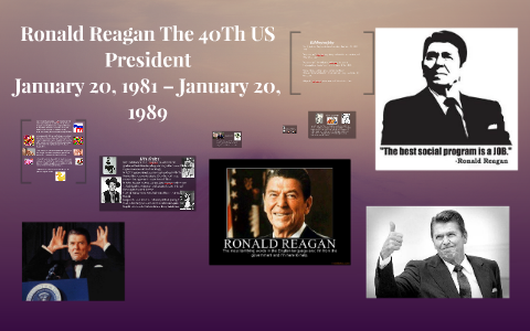 Ronald Reagan The 40Th US President by kelly mott on Prezi