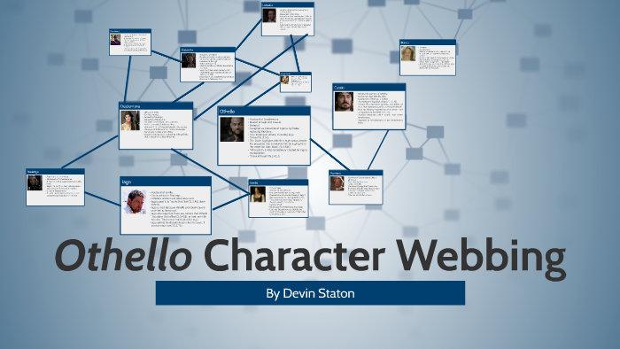 Othello Character Webbing by Devin Staton