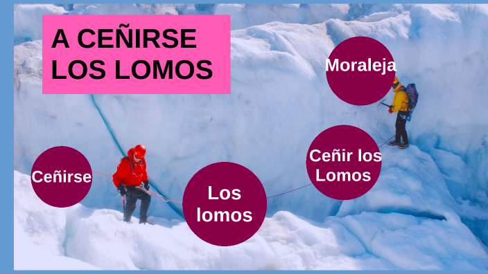 A CEÑIRSE LOS LOMOS by Moisés García on Prezi