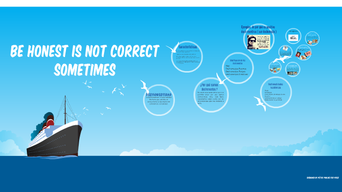 be honest is not correct sometimes by harley vasquez on Prezi