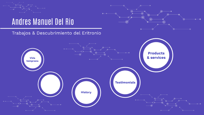 Importancia de los trabajos de Andres Manuel del Rio y el ...