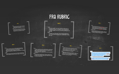 FRQ RUBRIC by liz arriaga on Prezi