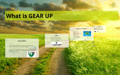 What is GEAR UP by on Prezi