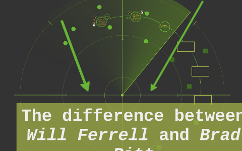 The difference between Will Ferrell and Brad Pitt by Jay Thompson on Prezi
