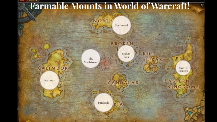 Azeroth World Map by Clayton Plumb on Prezi
