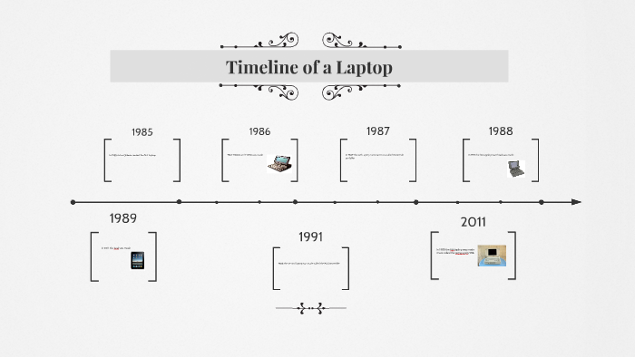 Timeline of a Laptop by Madison Freeman on Prezi