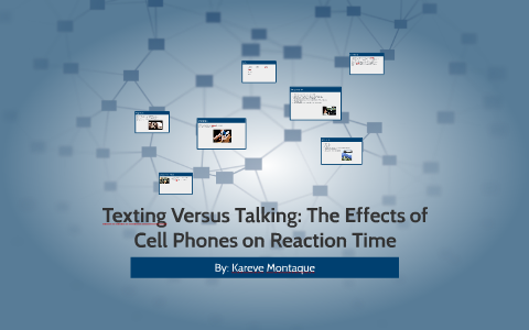 Texting versus talking (science fair) by Kareve Montaque on Prezi