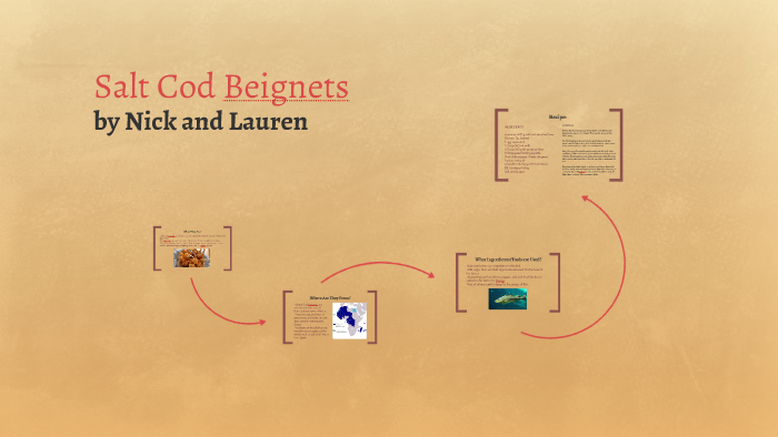 Salt Cod Beignets by Lauren Wolff on Prezi