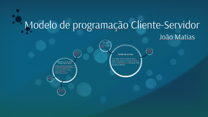 Modelo de programação Cliente-Servidor by João Matias on Prezi