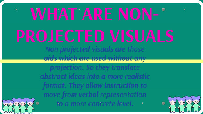 WHAT ARE NON-PROJECTED VISUALS by kerrah marie hinsoy on Prezi