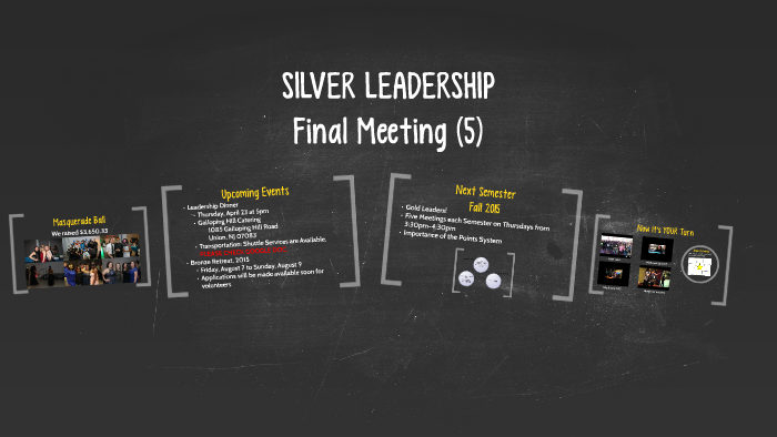 SILVER LEADERSHIP by Leadership Institute on Prezi