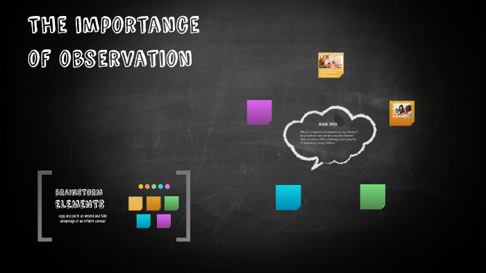The importance of observation by on Prezi