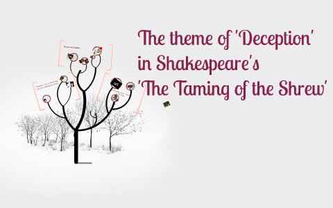 The theme of 'Deception' in Shakespeare's 'The Taming of the by Jaimee ...