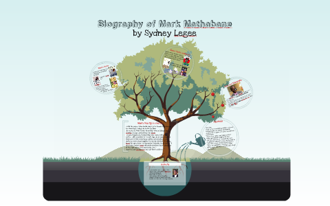 Biography of Mark Mathabane by Sydney Legee on Prezi
