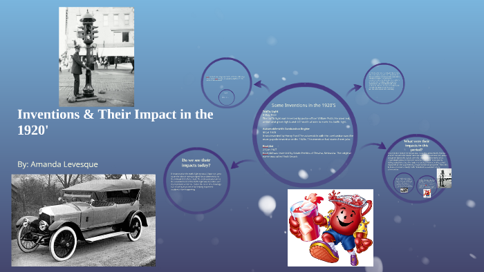 Inventions & Their Impact in the 1920's by austin hunter on Prezi