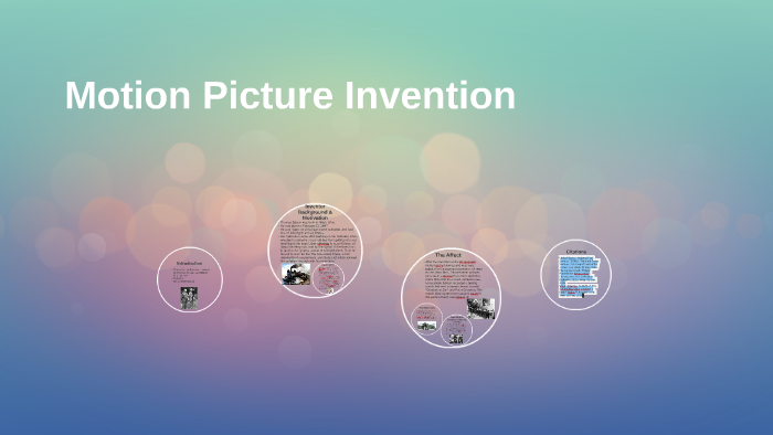 Motion Picture Invention by Celeste Garcia on Prezi