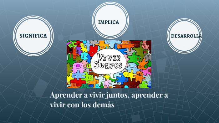 Aprender a vivir juntos, aprender a vivir con los demás by bryan tonilo ...