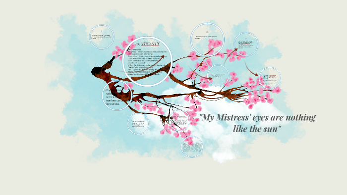 "My Mistress' eyes are nothing like the sun" by Darlene Duncan on Prezi
