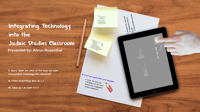 Integrating Technology for Judaic Studies by A Rosenthal