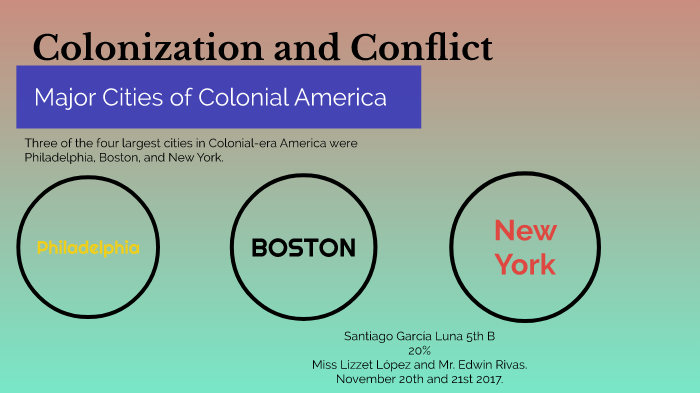 Colonization and conflict by santiago garcia luna on Prezi