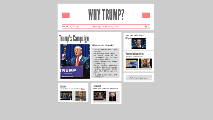 WHY TRUMP? by Sarah Yasuda on Prezi Next