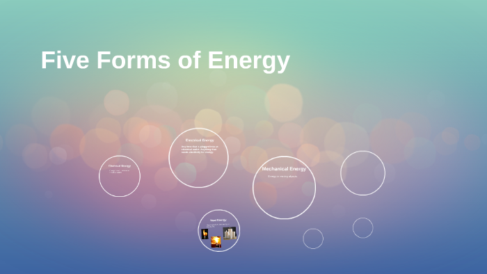 Five Forms of Energy by Leeza Bautista on Prezi