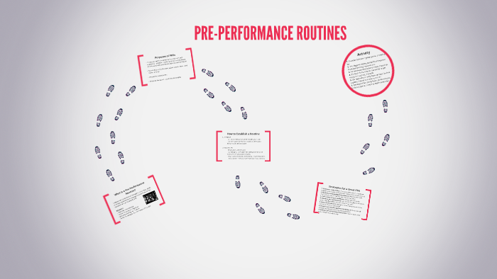 PRE-PERFORMANCE ROUTINES by Danielle Hanson on Prezi