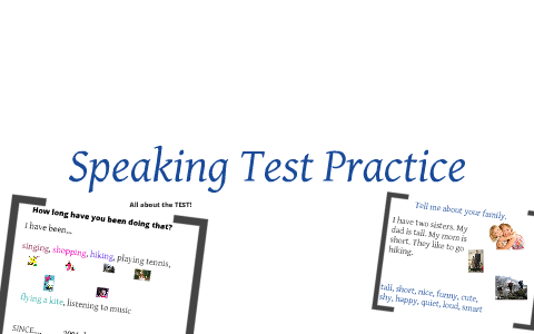 Grade 3 Speaking Test Practice by Jennifer Chesser on Prezi
