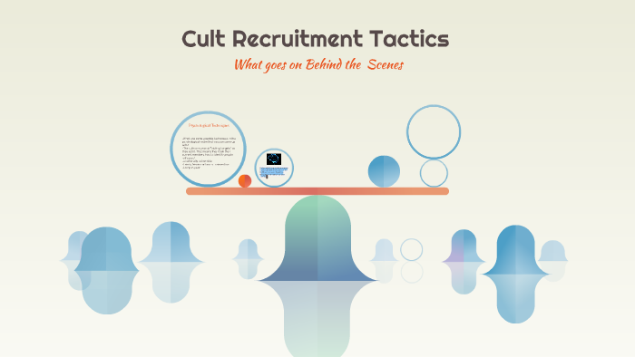Cult Recruitment Tactics by Dwight Welch on Prezi