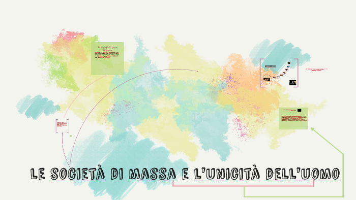 le società di massa e unicità del uomo by agnese polini
