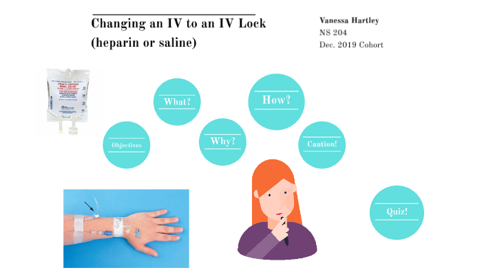 Change an IV to IV Lock by Vanessa Hartley