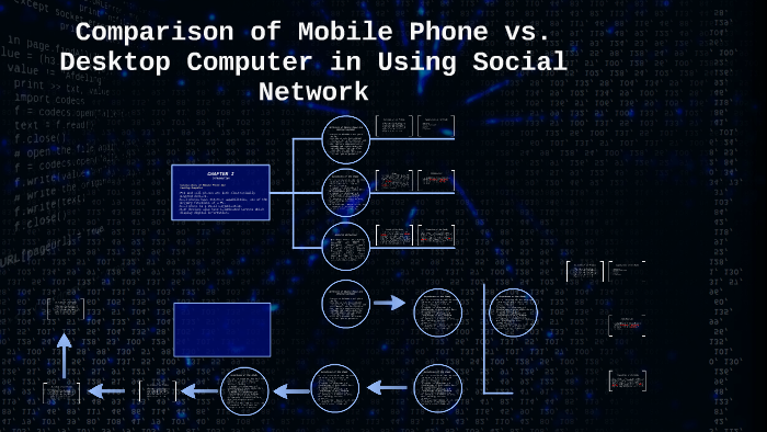 Comparison of Mobile Phone vs. Desktop Computer in Using Soc by Enrico ...