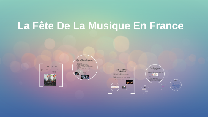 La fête de la musique en France by Panpan Yang on Prezi