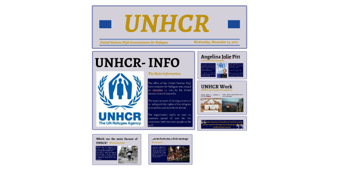 UNHCR Objectives by David Calado on Prezi