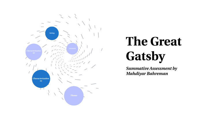 The Great Gatsby Summative Assessment by M Bahreman on Prezi