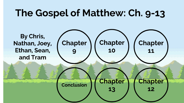 The Book Of Matthew 9-13 Presentation by Christopher Gordon on Prezi