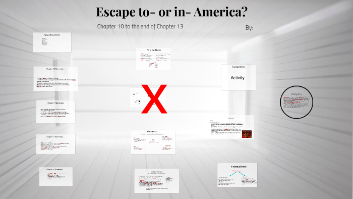 The Kite Runner - Chapter 10-13 - Escape to or in America by Harman ...