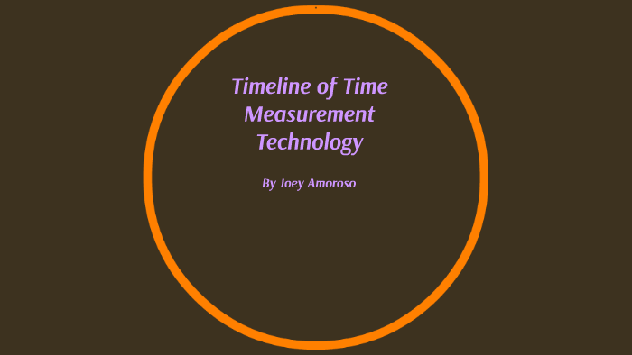 Timeline of Time Measurement Technology by JSA JSA on Prezi