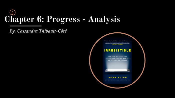 Irresistible - Chapter 6: Progress by Cassandra Thibault-Côté on Prezi