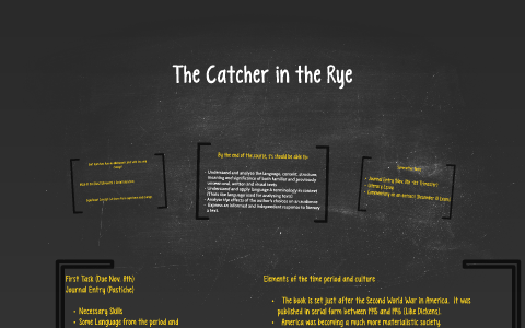 The Catcher in the Rye: 2nd 9th Grade Unit by Kelby Marks on Prezi