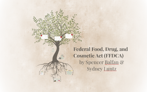 Federal Food, Drug, and Cosmetic Act (FFDCA) by Sydney Luntz on Prezi