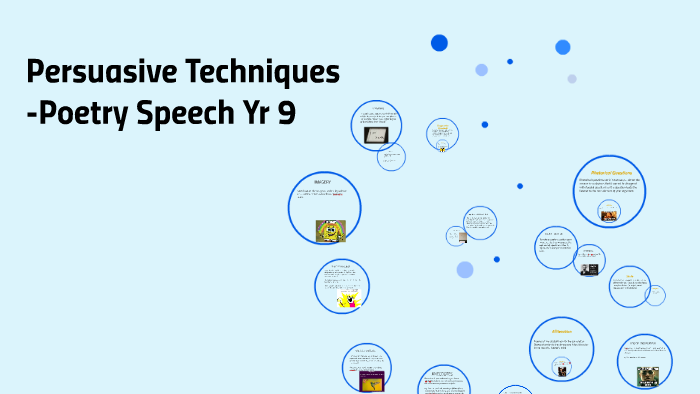 Persuasive Techniques for Poetry Speech by Zoey Grills on Prezi
