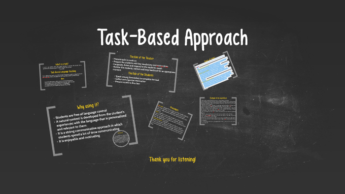 Task-Based Approach by Valentina Carballo on Prezi