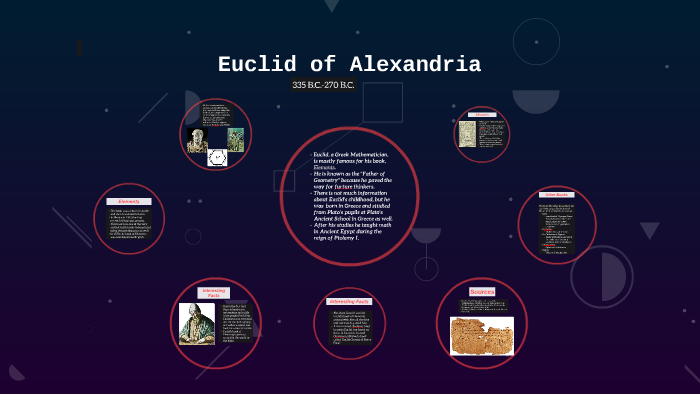 Euclid of Alexandria by Courtney Bruso on Prezi