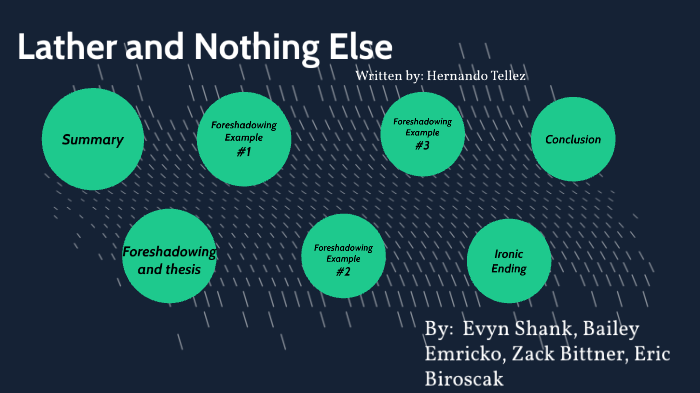 Lather and Nothing Else by Bailey Emricko on Prezi