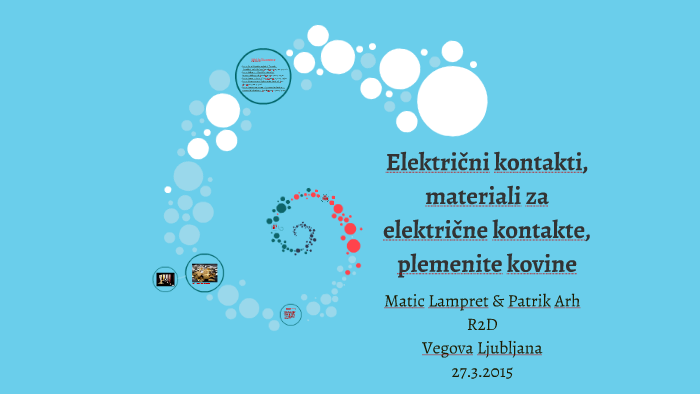 Električni kontakti, materiali za električne kontakte, plemenite kovine ... Električni kontakti, materiali za električne kontakte, plemenite kovine ...