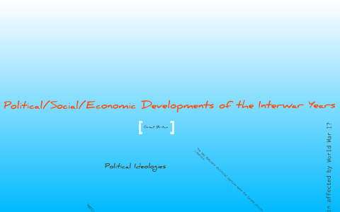 Political/Social/Economic Developments of the Interwar Years by Wulan ...