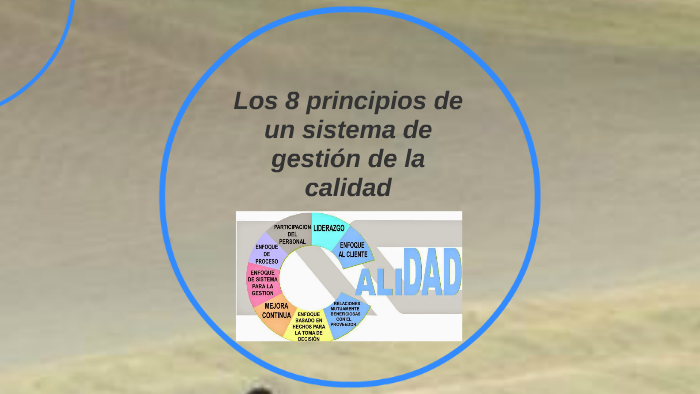 Los 8 principios de un sistema de gestión de la calidad by Nahulim ...