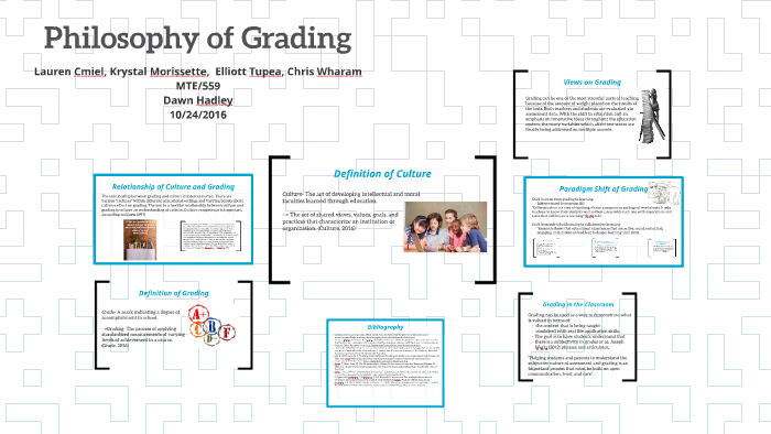 Philosophy of Grading by Lauren Cmiel